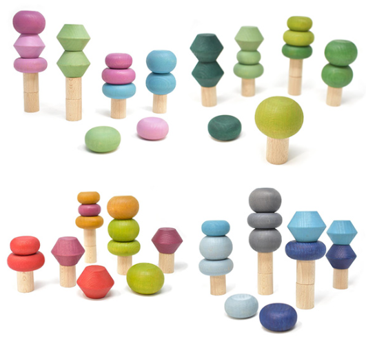 Lubulona Stacking Trees - All Seasons – DK Fun